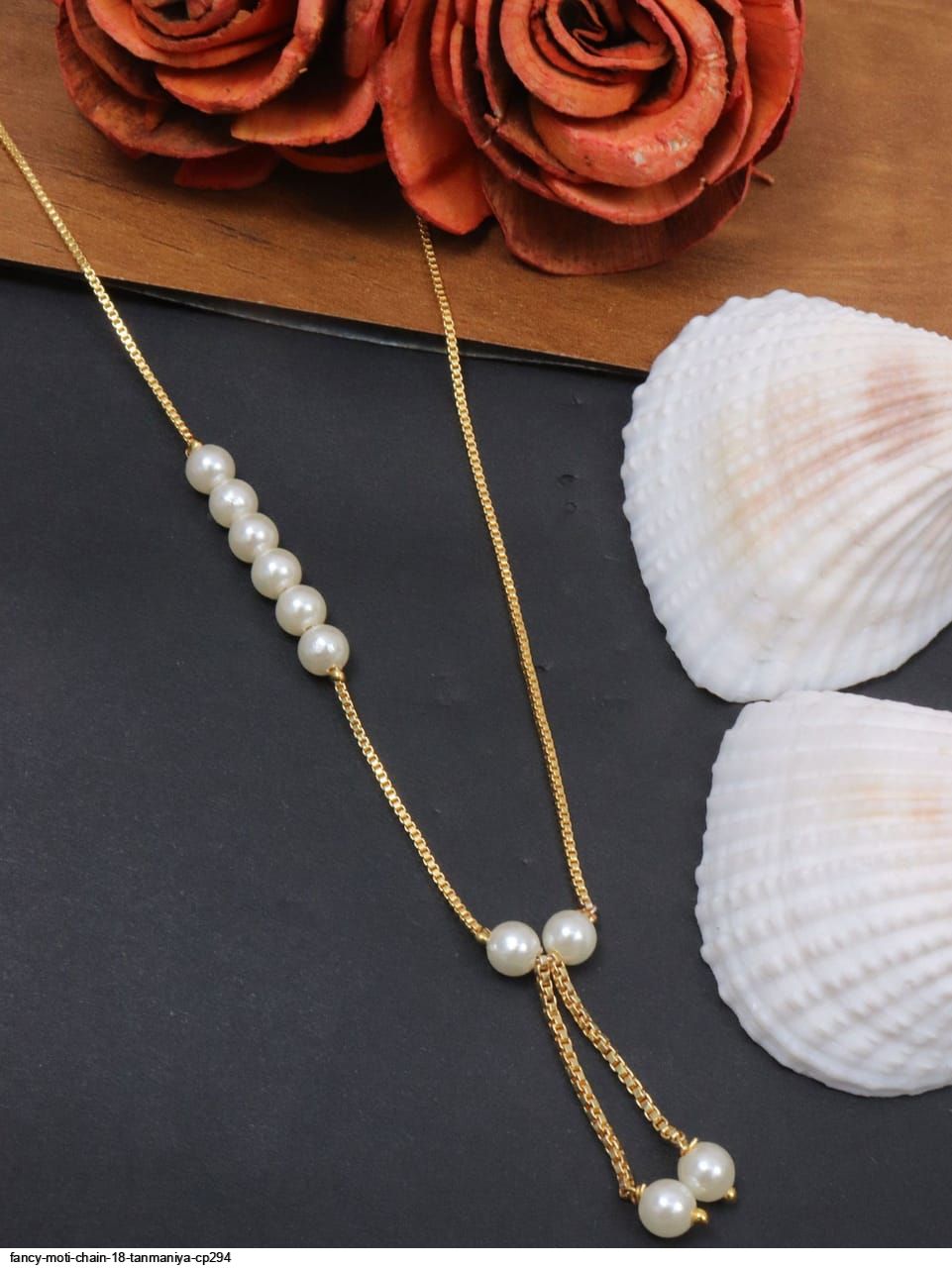 FANCY MOTI CHAIN 18 TANMANIYA CP294