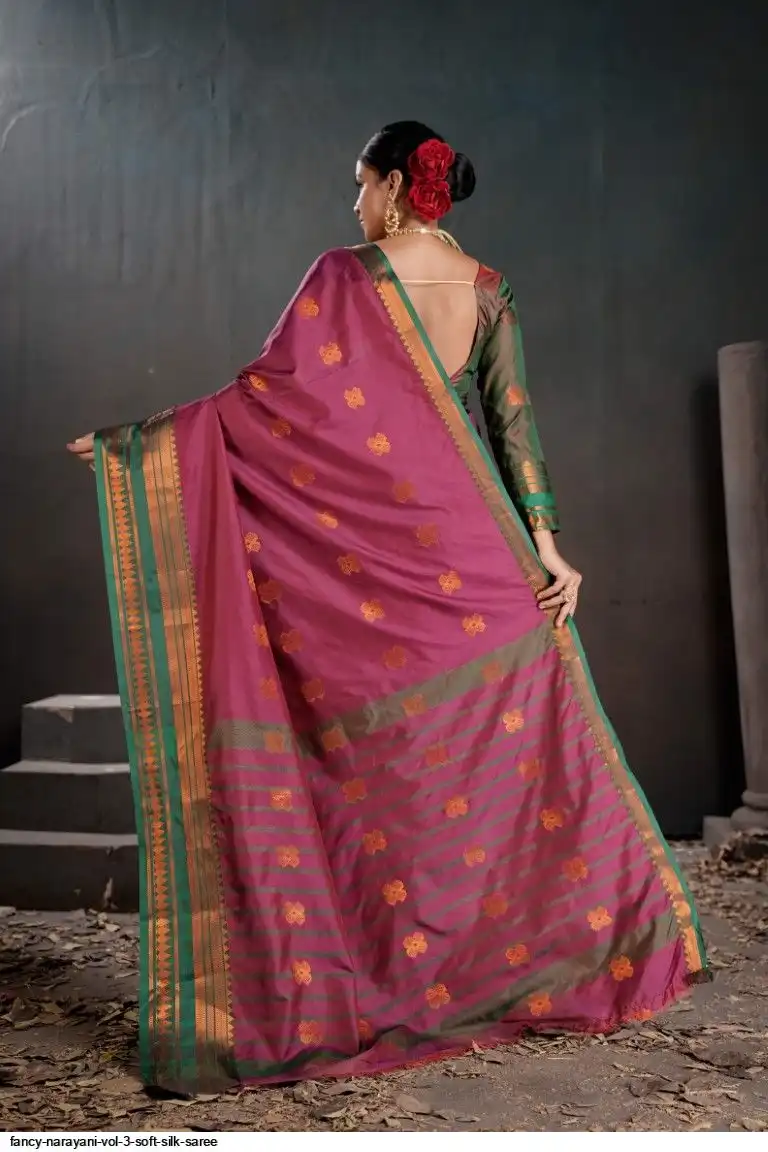 fancy NARAYANI VOL 3 SOFT SILK saree