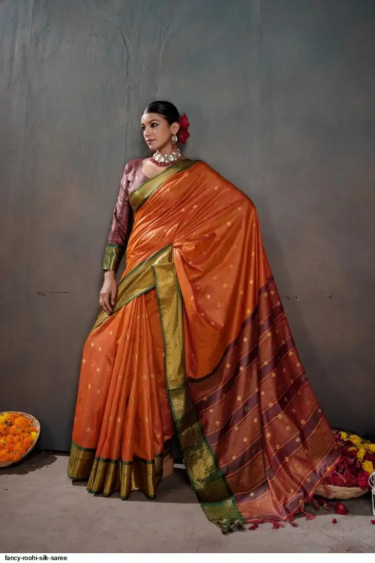 fancy ROOHI SILK saree