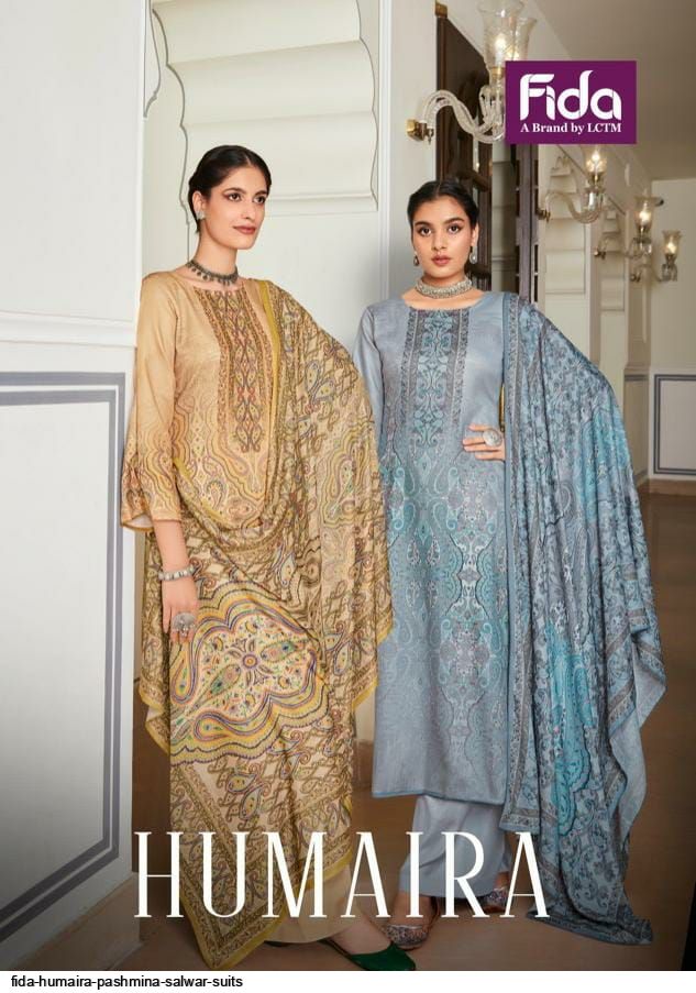 Fida Humaira Pashmina salwar suits