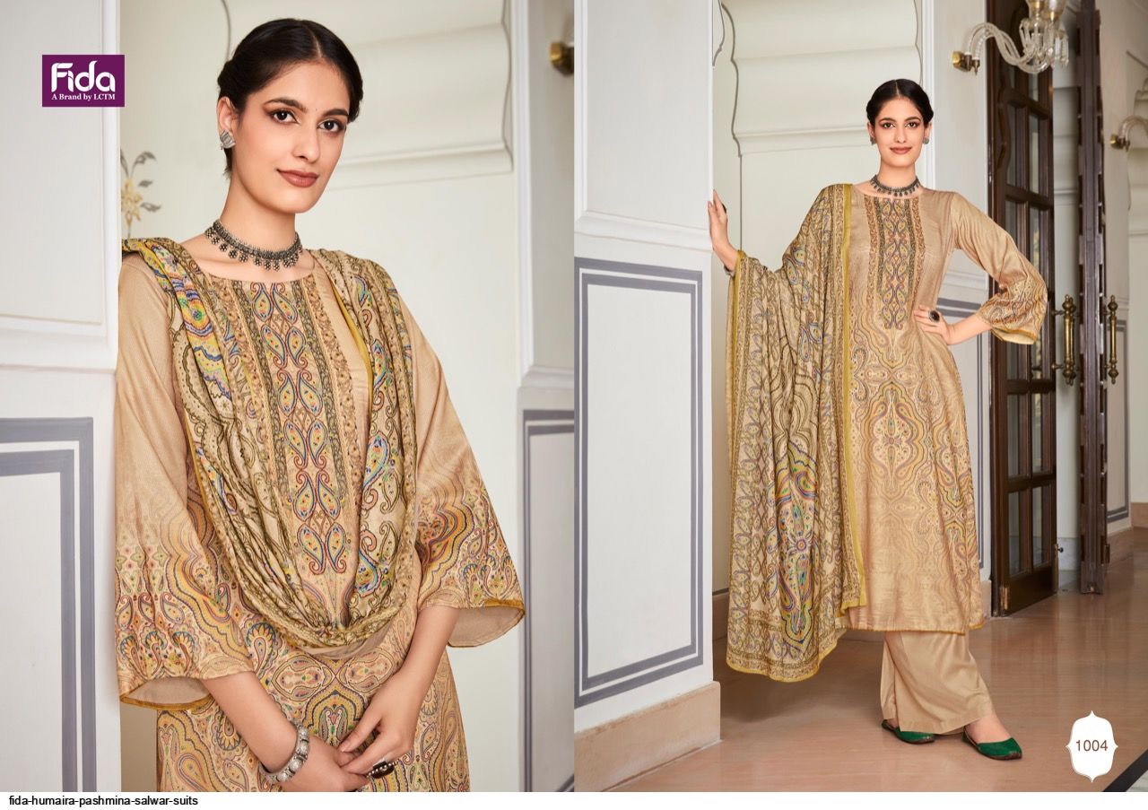 Fida Humaira Pashmina salwar suits