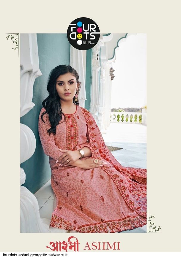 fourdots Ashmi georgette salwar suit