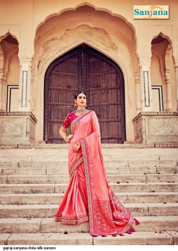 GAJRAJ SANJANA DOLA SILK SAREES