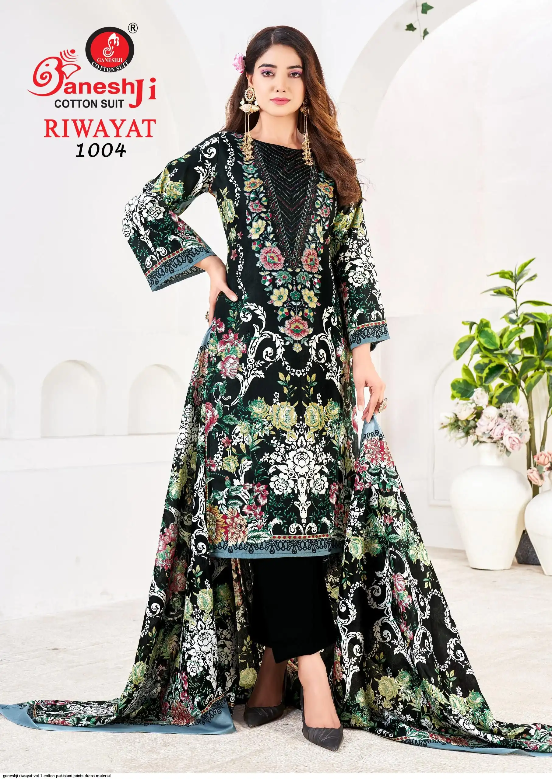 Ganeshji Riwayat Vol 1 Pakistani Cotton Dress Material