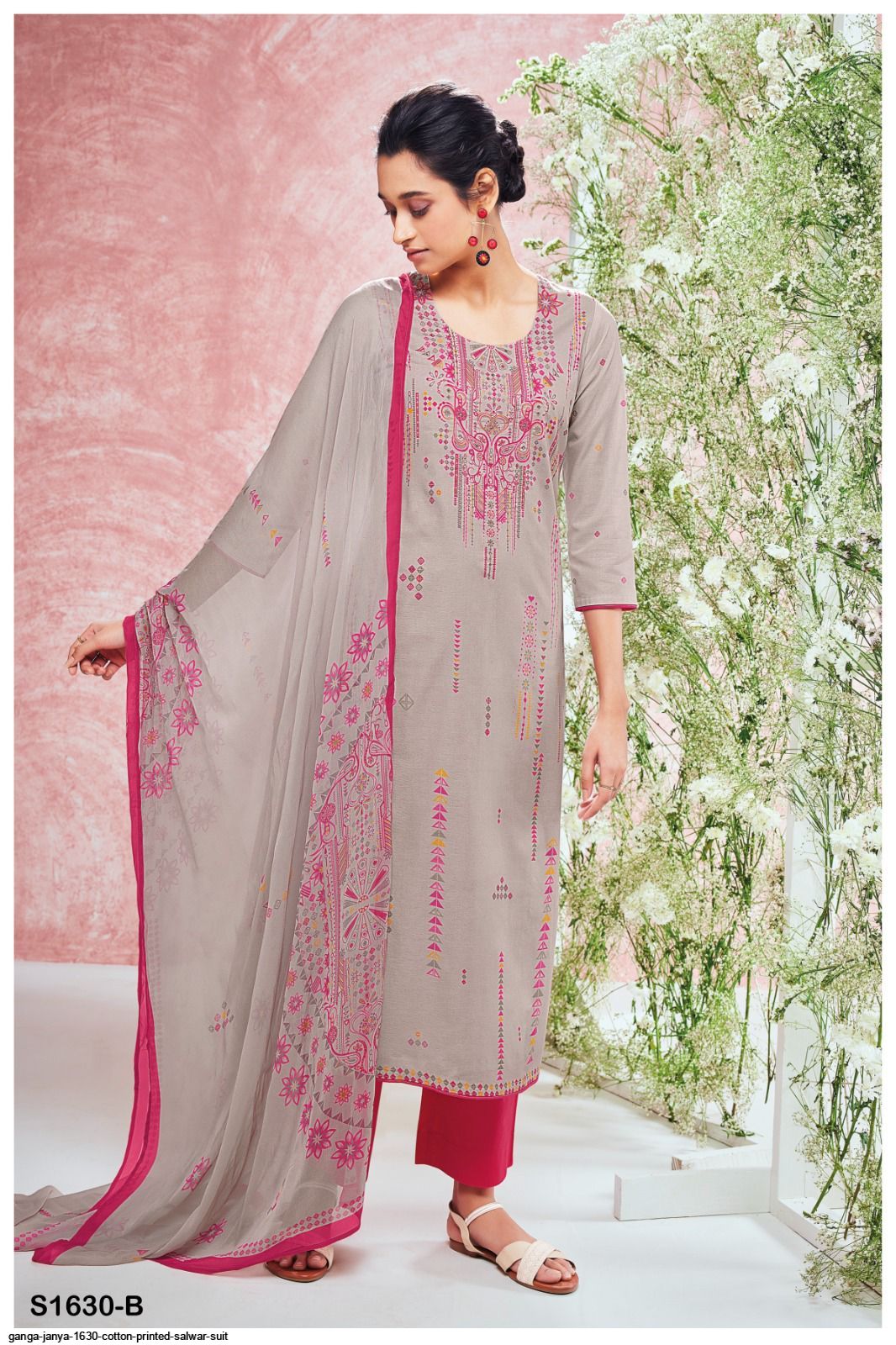 GANGA JANYA 1630 COTTON PRINTED SALWAR SUIT