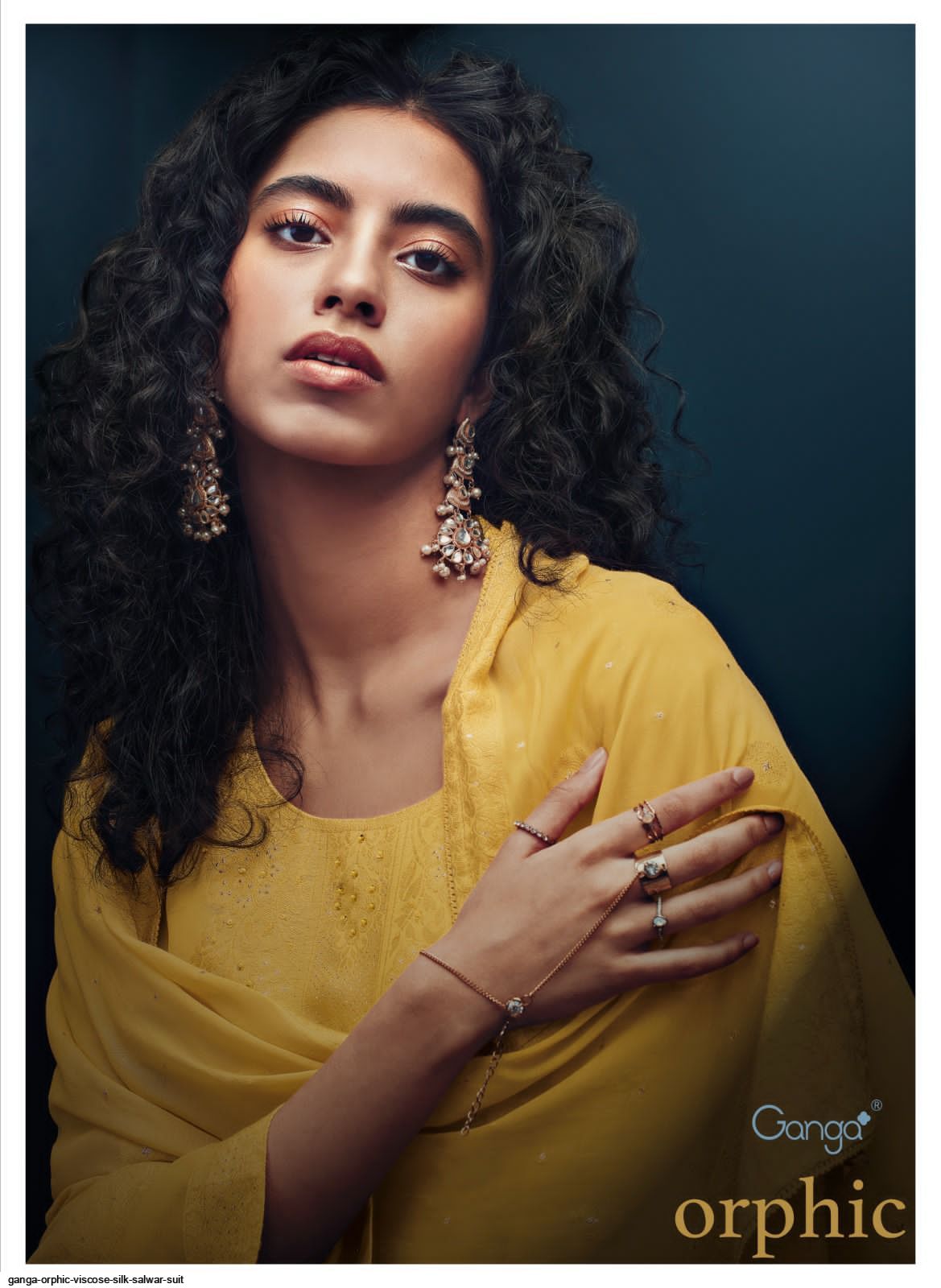 GANGA ORPHIC VISCOSE SILK SALWAR SUIT