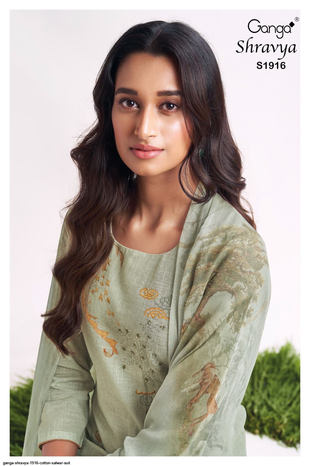 GANGA SHRAVYA 1916 COTTON SALWAR SUIT