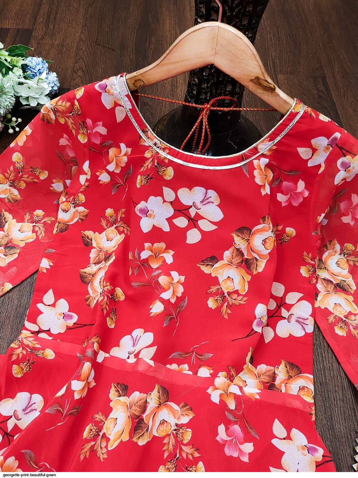 Georgette print BEAUTIFUL GOWN