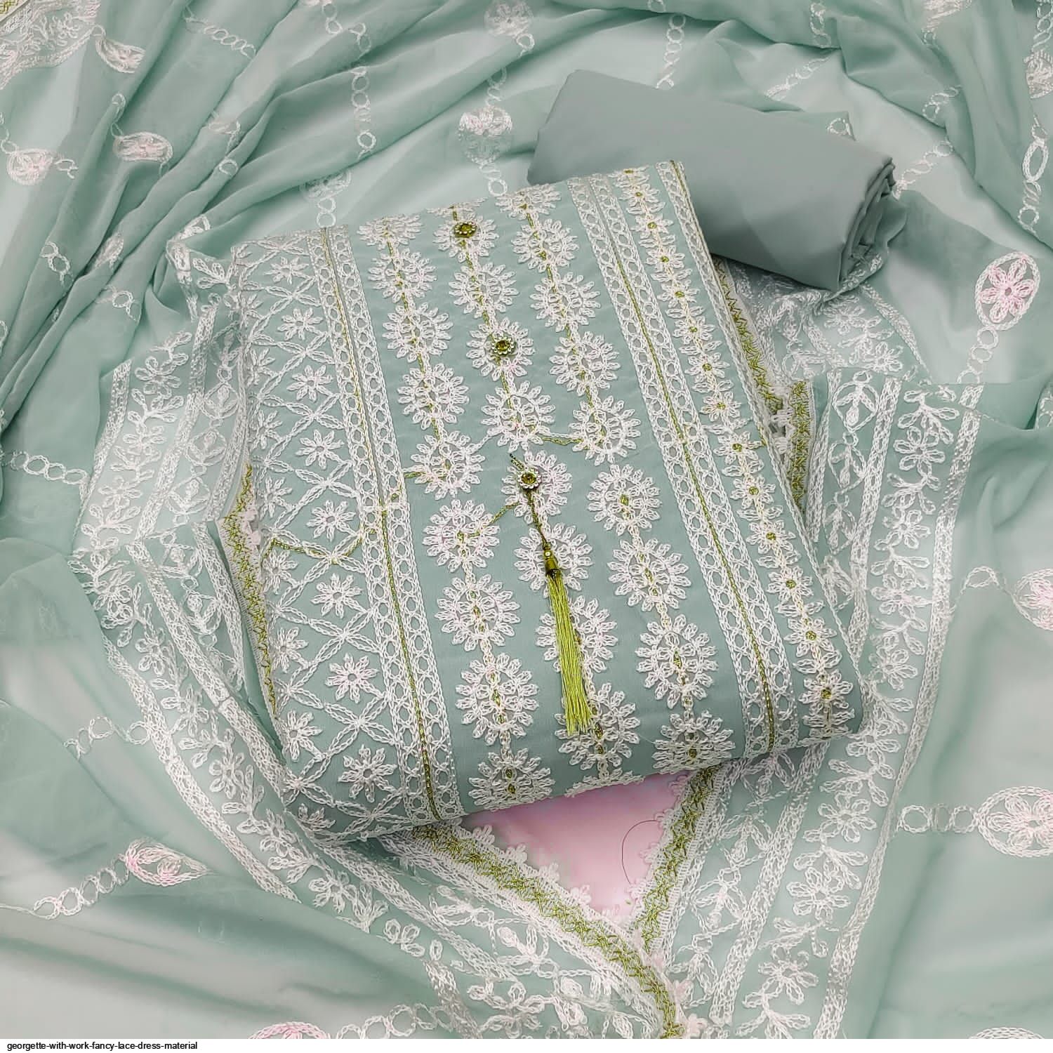 georgette-with-work-fancy-lace-dress-material