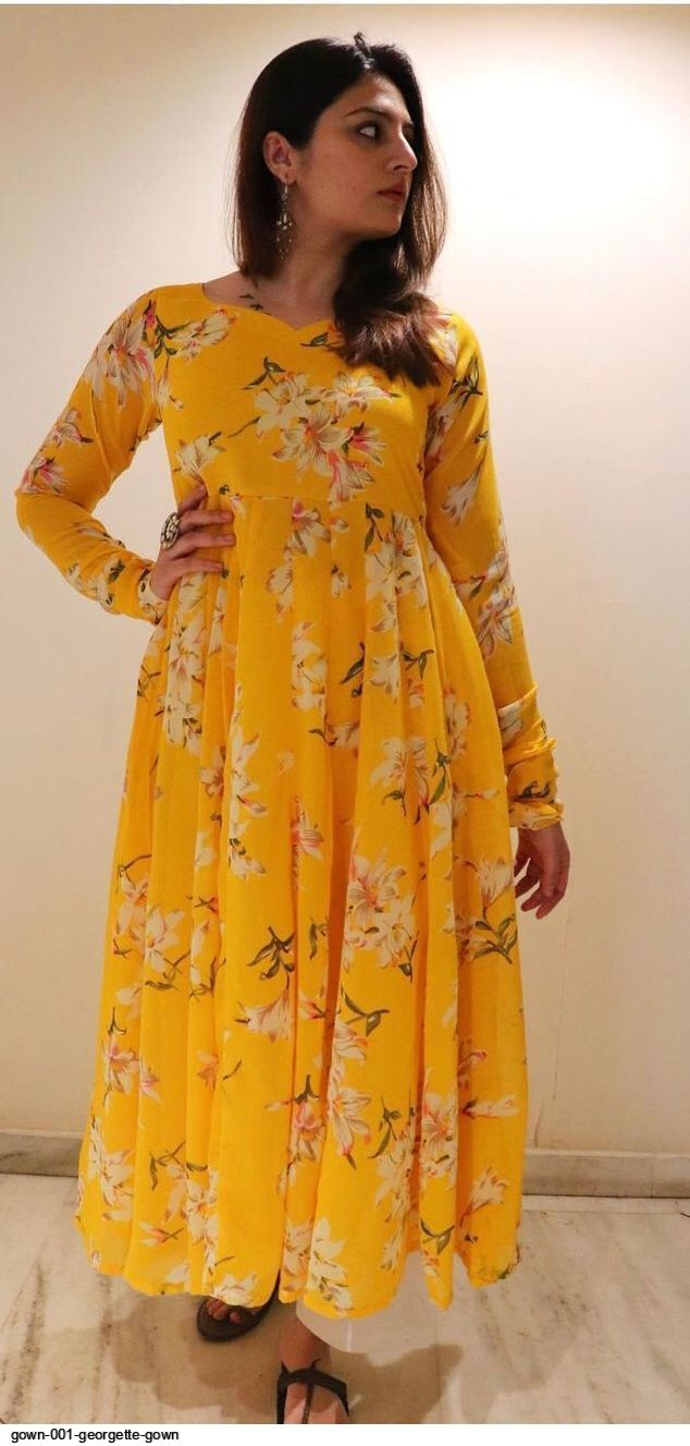 GOWN 001 Georgette GOWN