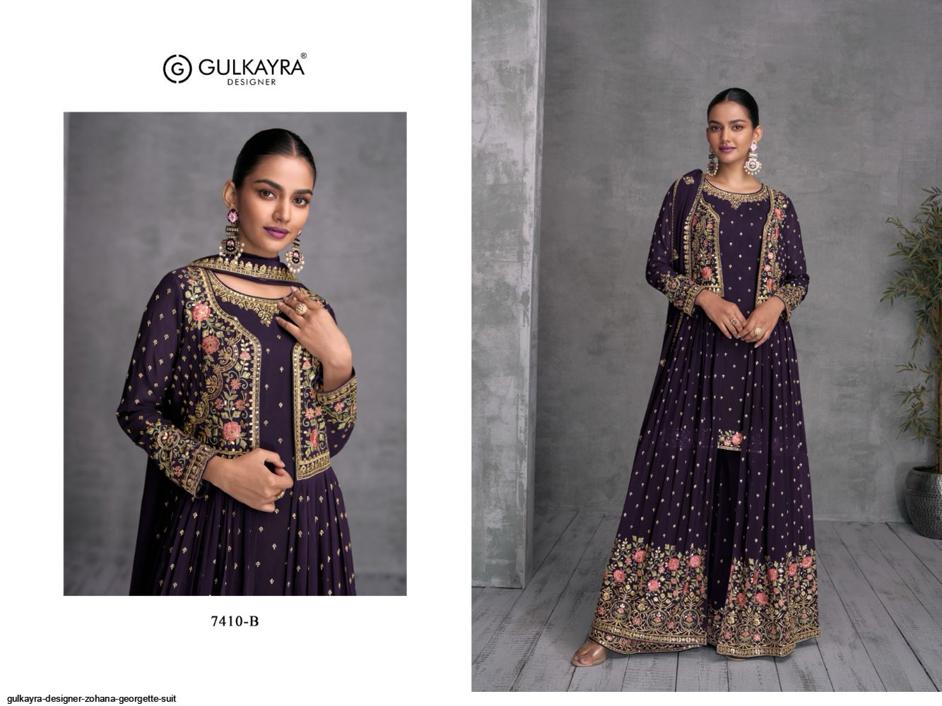 Gulkayra Designer ZOHANA Georgette suit