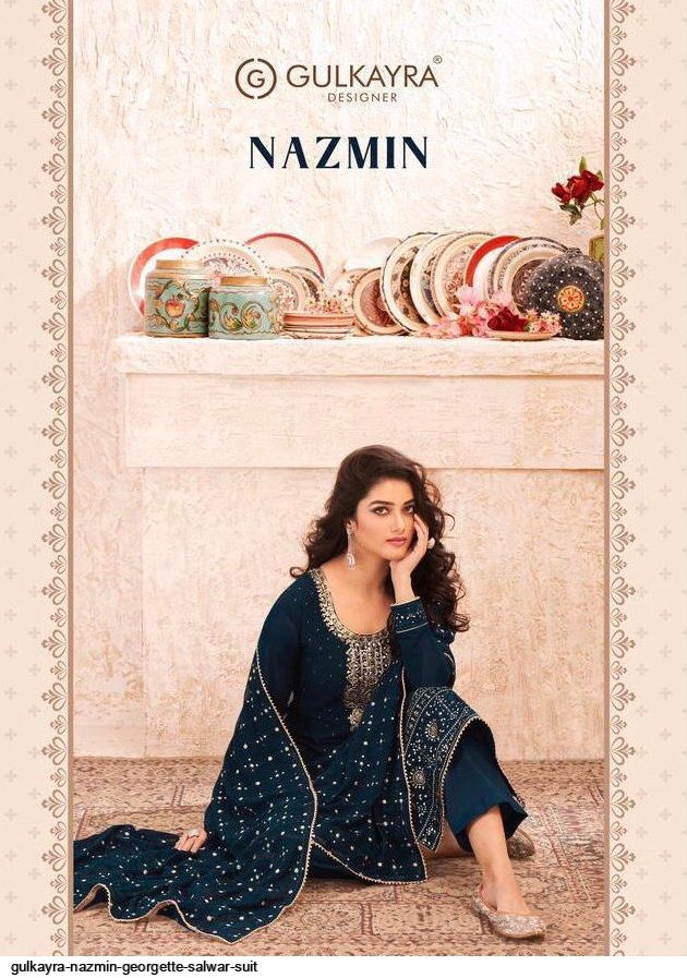 GULKAYRA NAZMIN GEORGETTE SALWAR SUIT