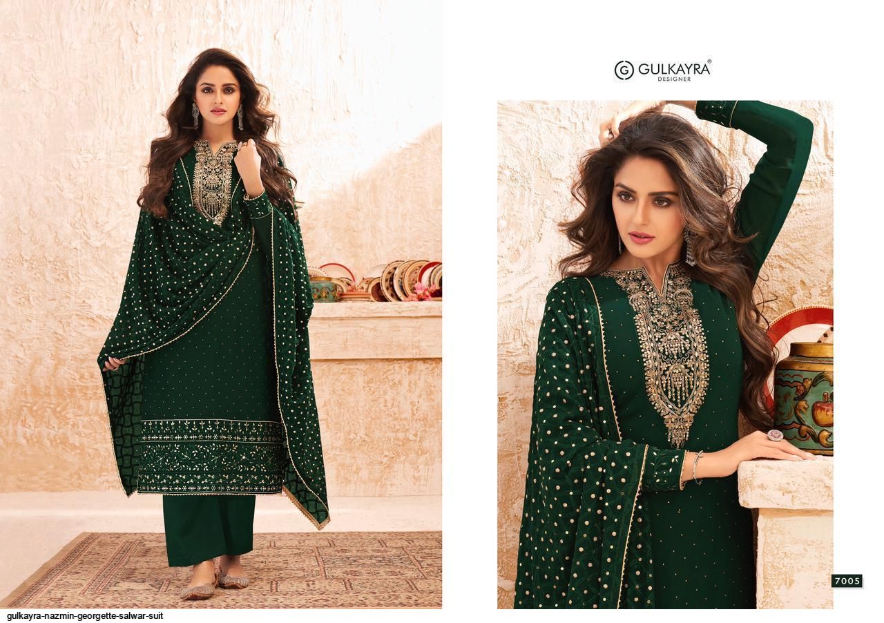 GULKAYRA NAZMIN GEORGETTE SALWAR SUIT