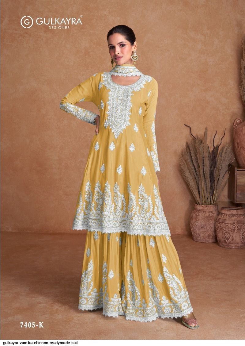 Gulkayra VAMIKA Chinnon readymade suit