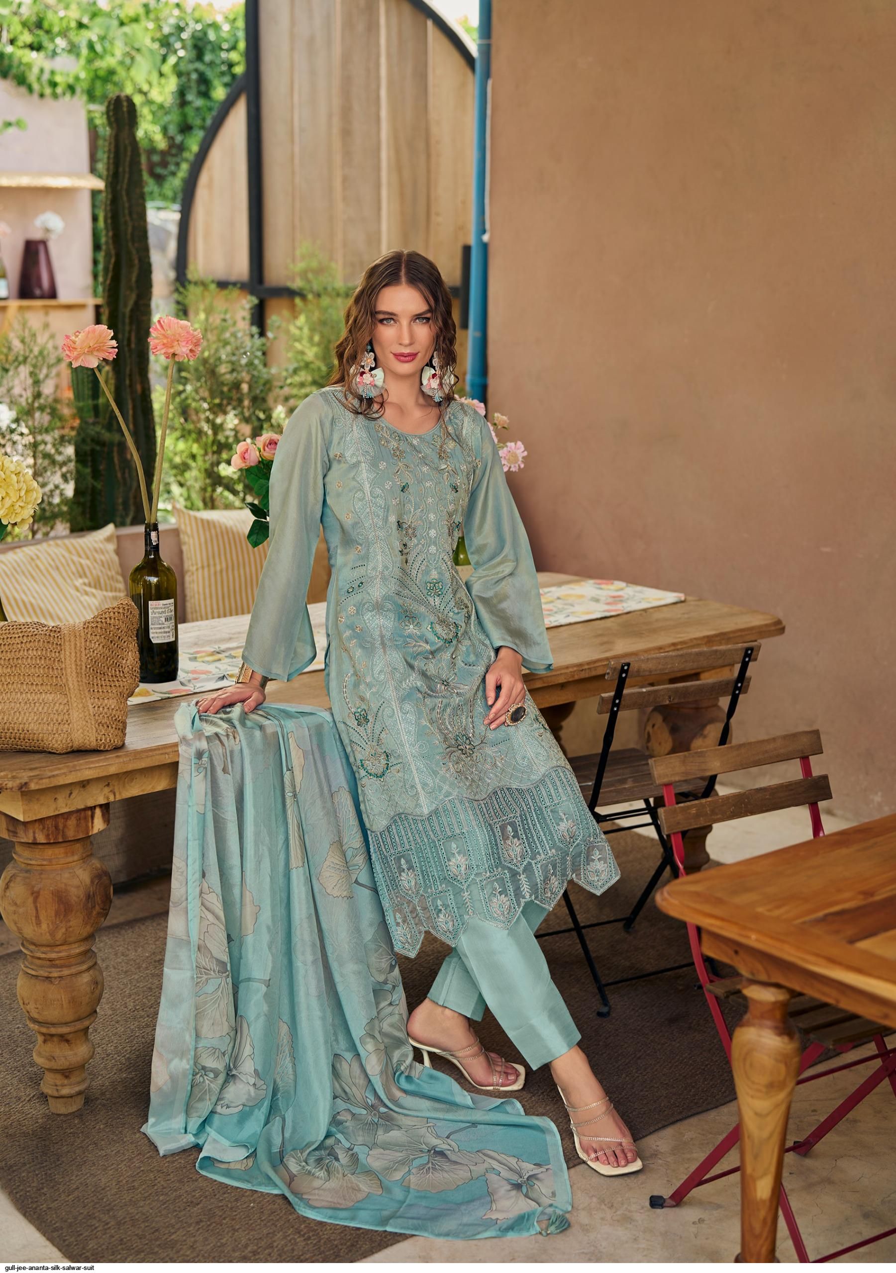 GULL JEE ANANTA silk salwar suit