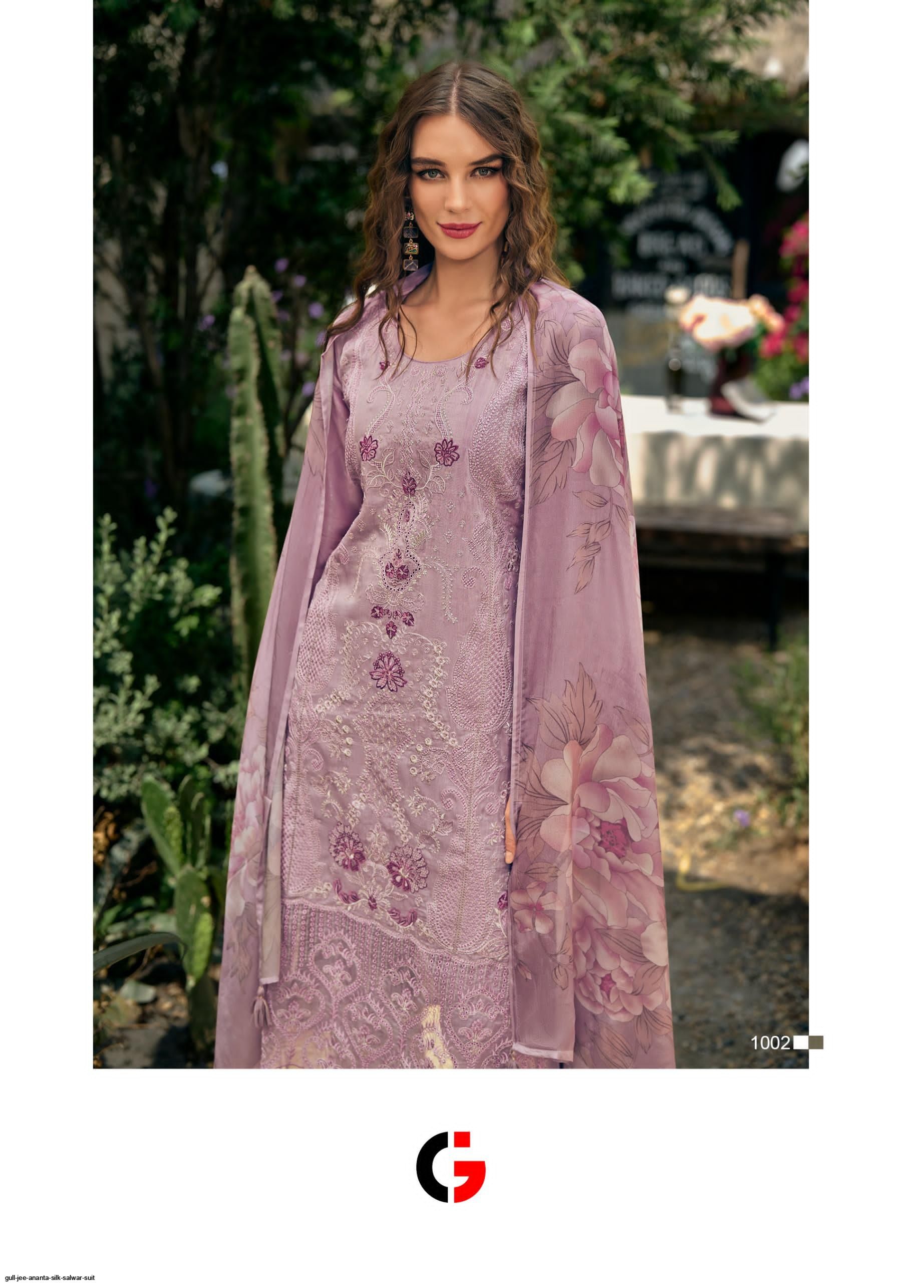 GULL JEE ANANTA silk salwar suit