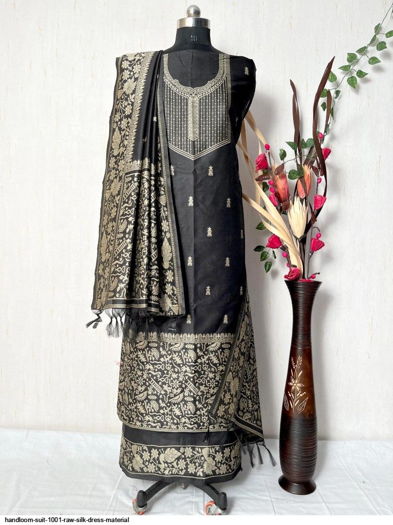 HANDLOOM SUIT 1001 RAW SILK DRESS MATERIAL