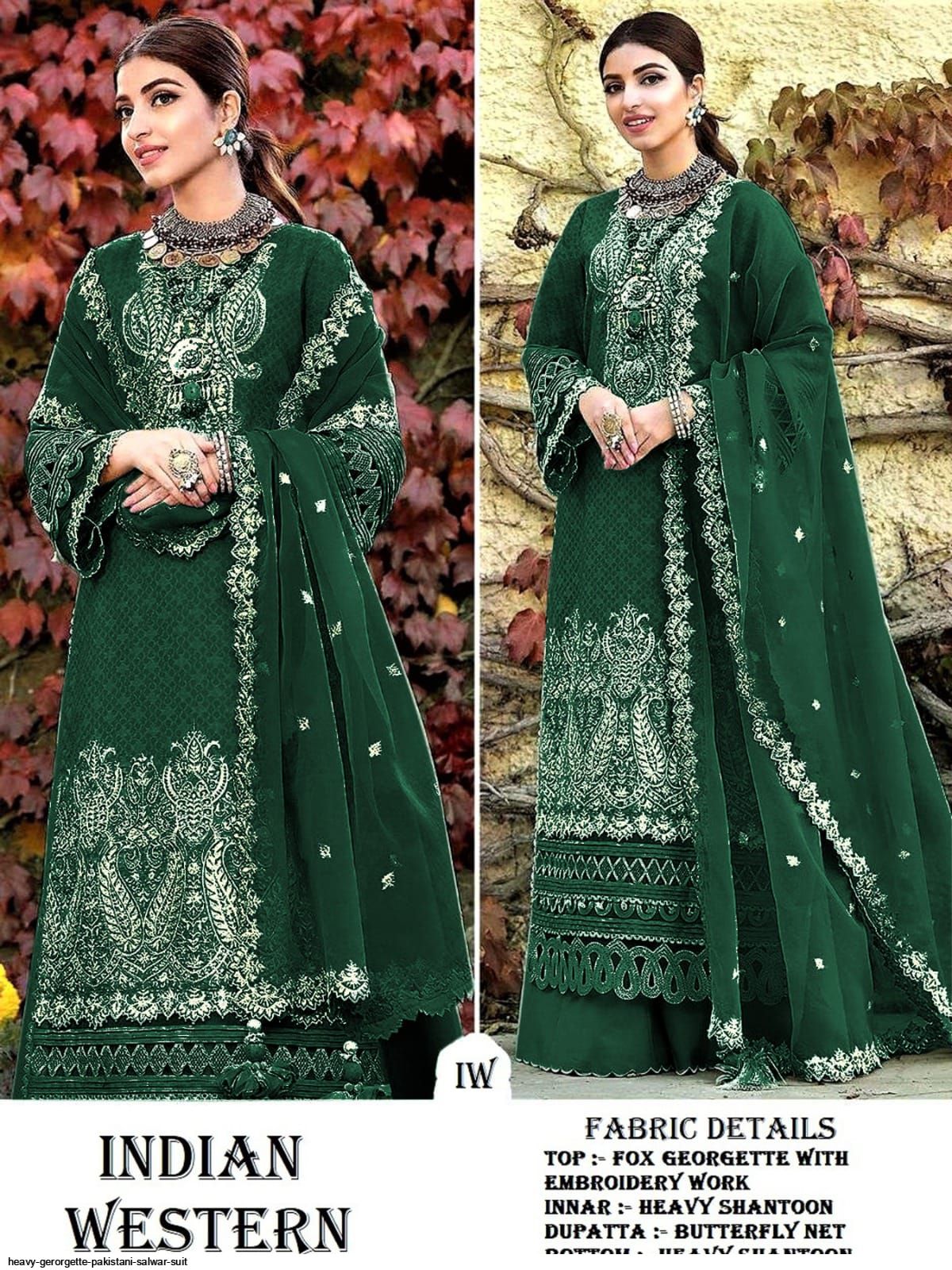 HEAVY GERORGETTE PAKISTANI SALWAR SUIT