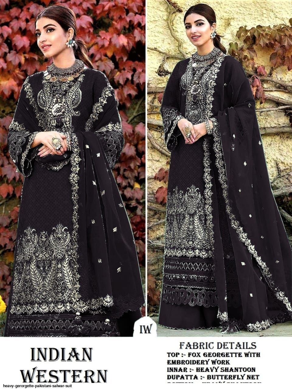 HEAVY GERORGETTE PAKISTANI SALWAR SUIT