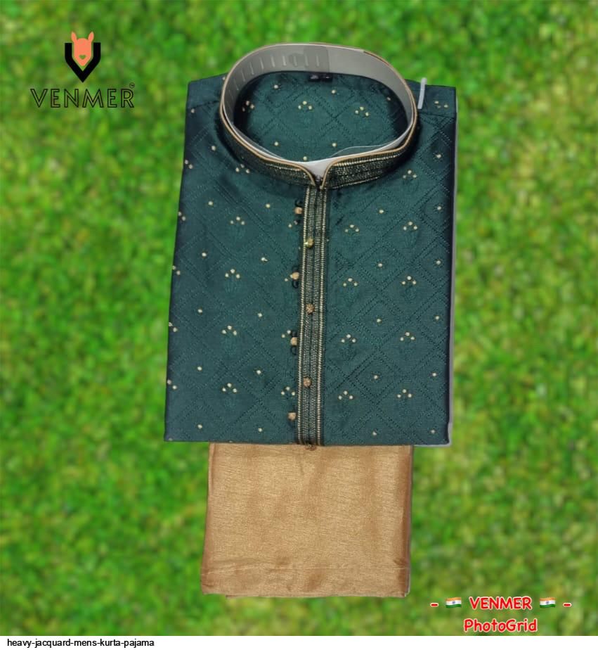HEAVY JACQUARD MENS KURTA PAJAMA