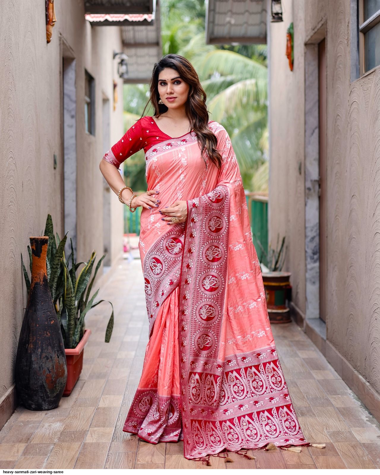 sanmati-FANCY zari-weaving-saree