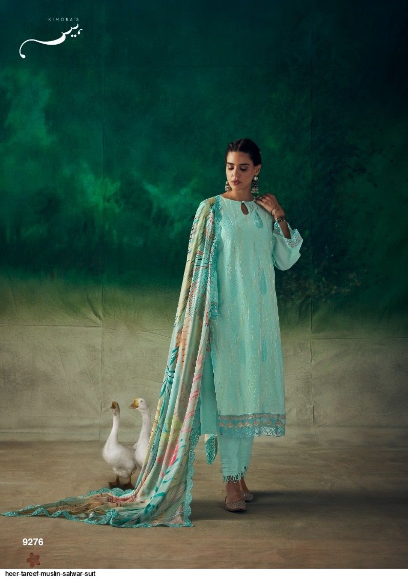Heer Tareef MUSLIN salwar suit