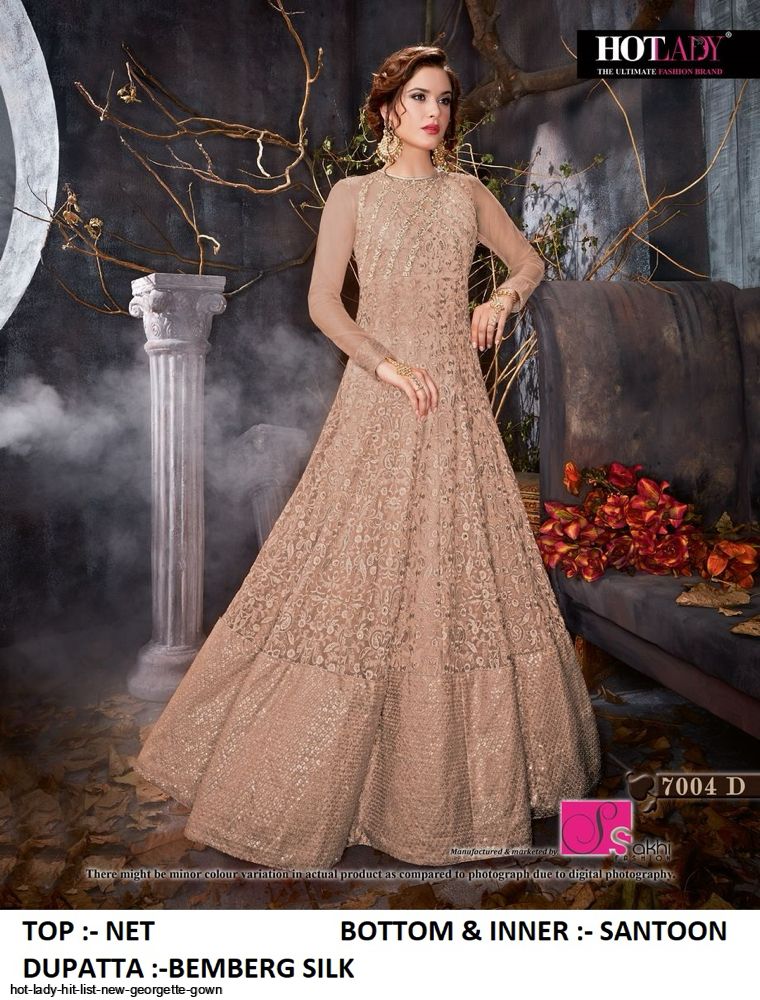 Hot lady hit list NEW georgette GOWN