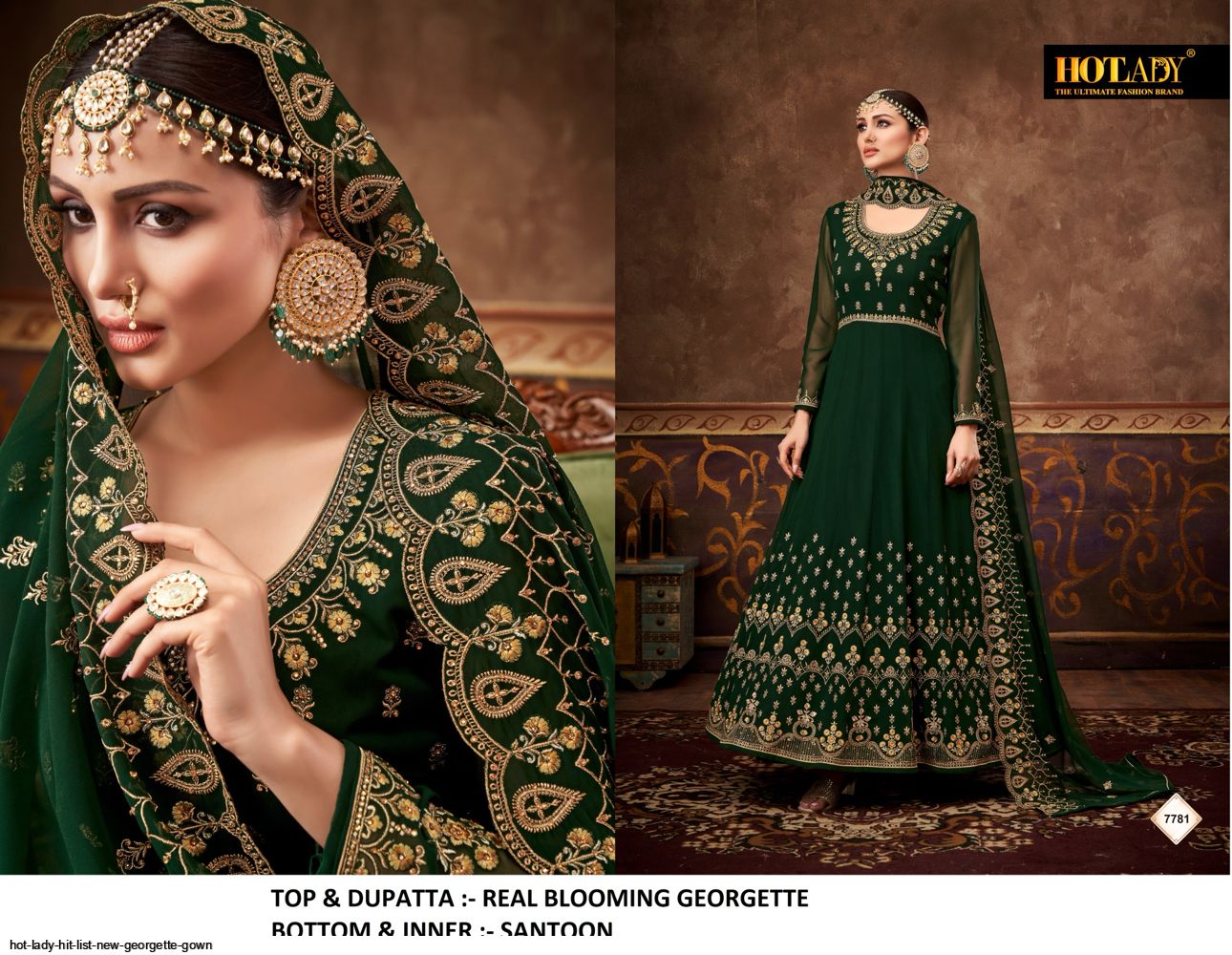 Hot lady hit list NEW georgette GOWN