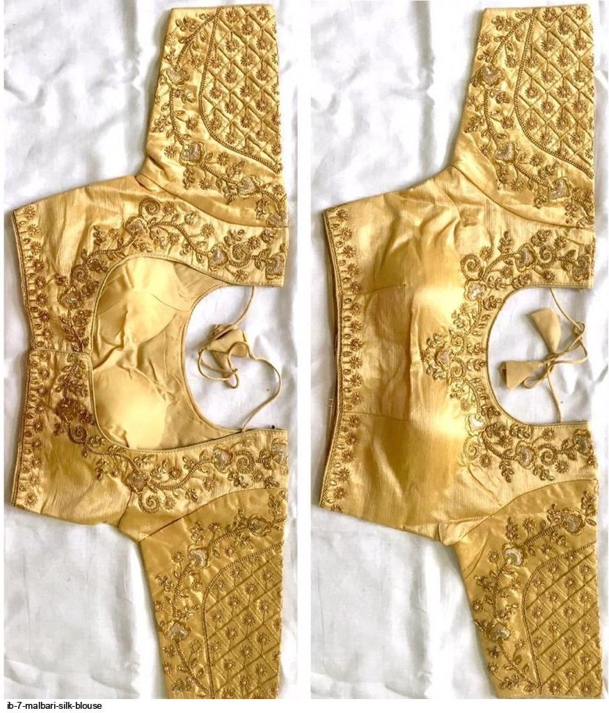 IB 7 MALBARI SILK BLOUSE