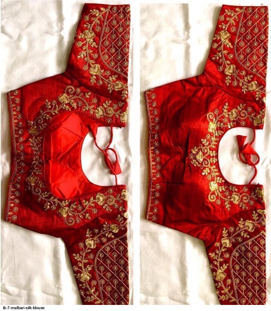 IB 7 MALBARI SILK BLOUSE