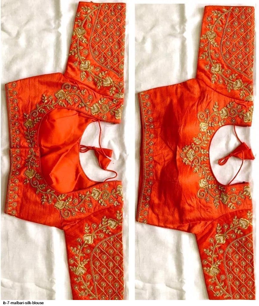 IB 7 MALBARI SILK BLOUSE