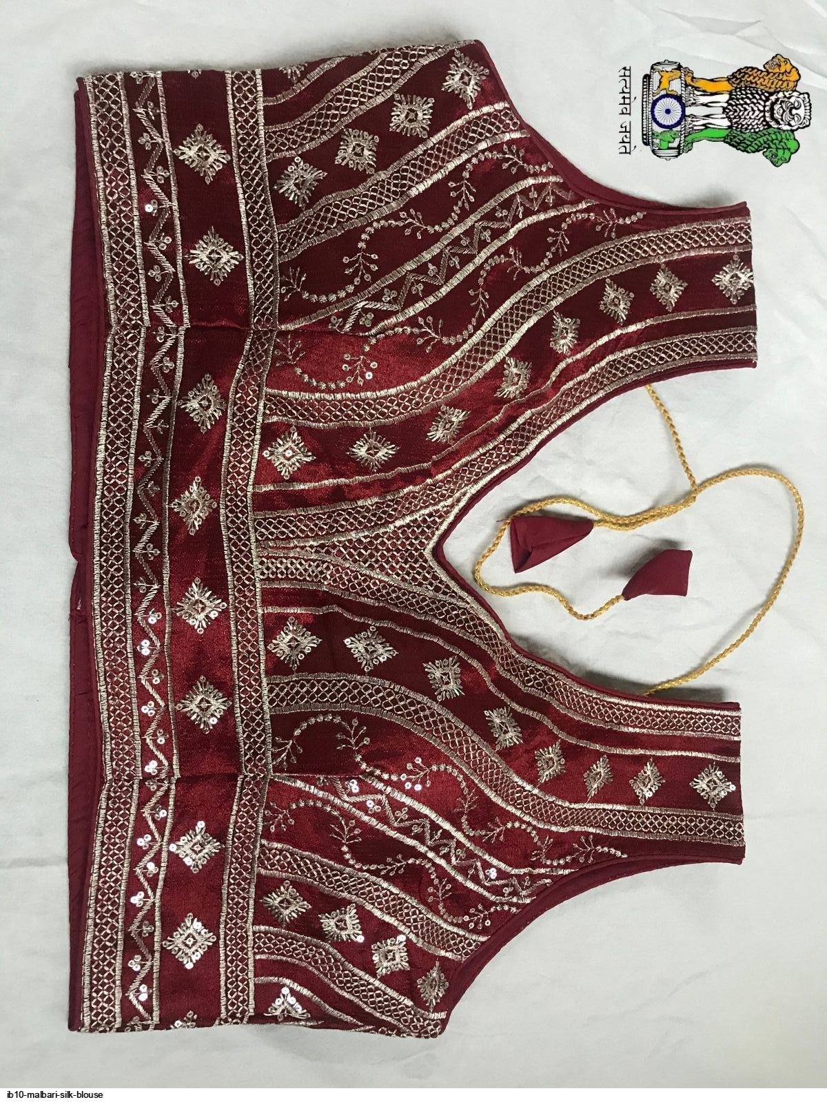 IB10 MALBARI SILK BLOUSE