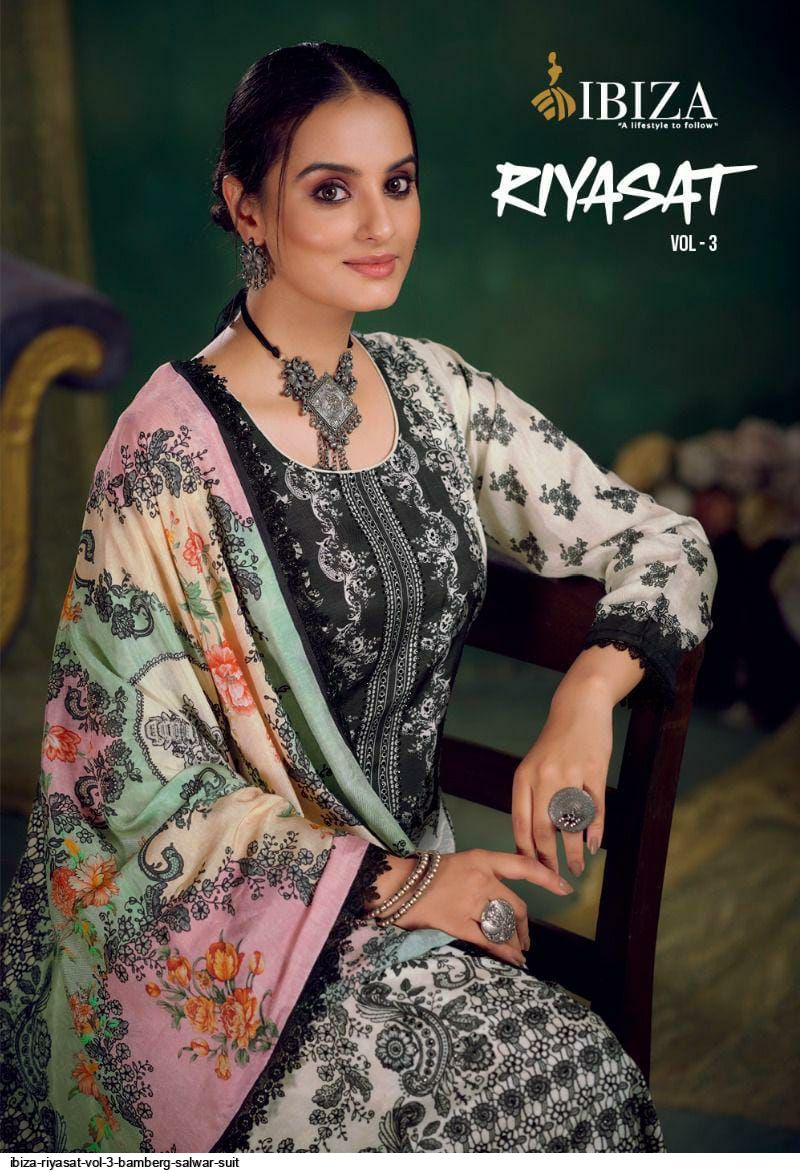 IBIZA RIYASAT VOL 3 BAMBERG SALWAR SUIT