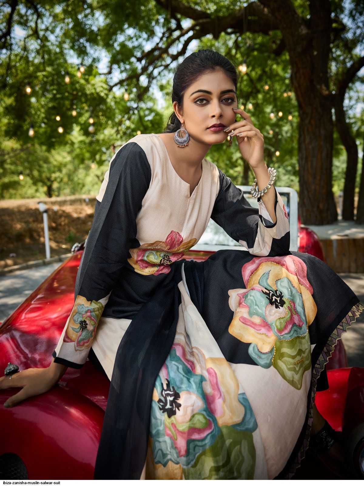 IBIZA ZANISHA MUSLIN SALWAR SUIT