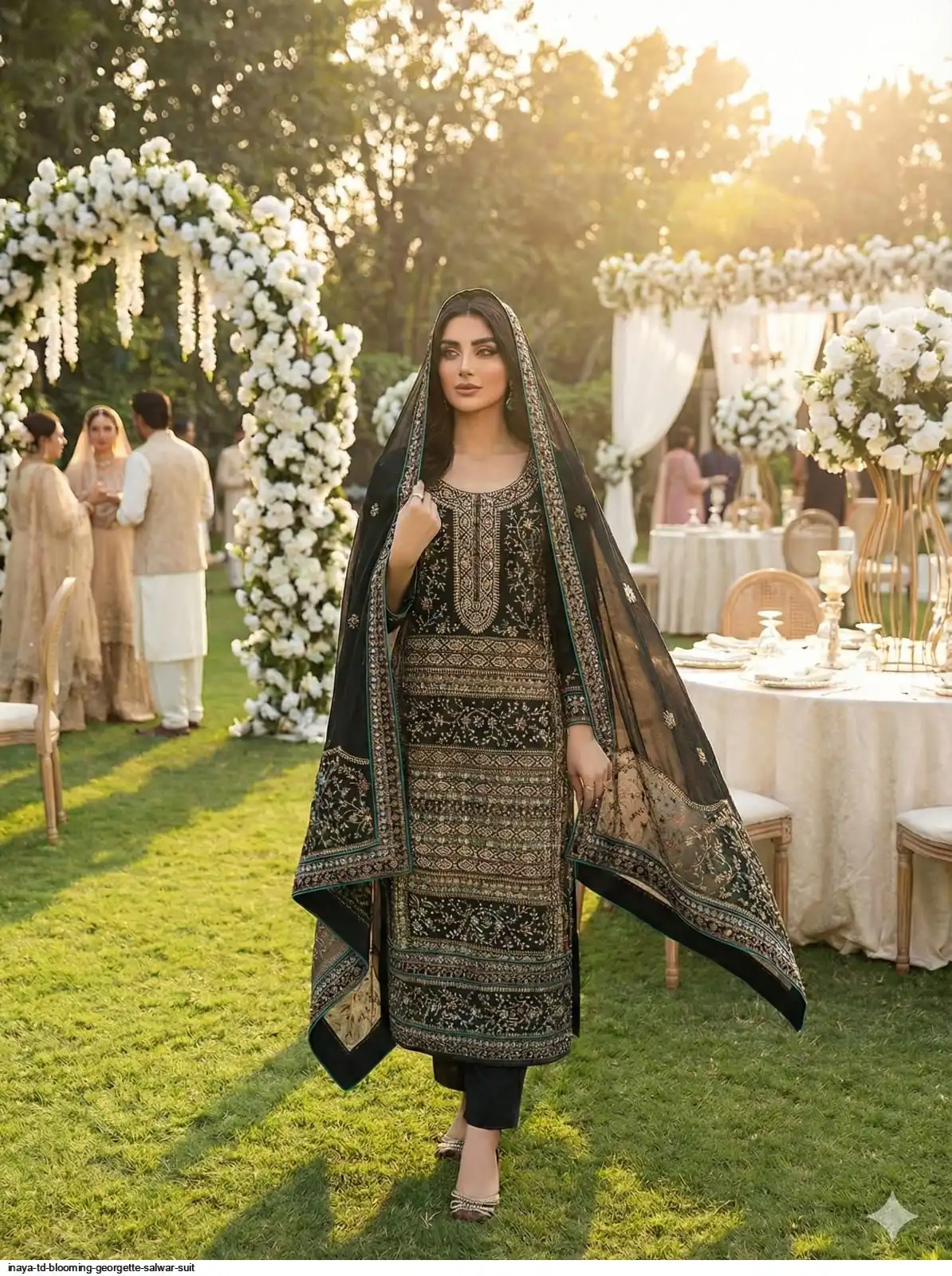 INAYA TD BLOOMING GEORGETTE SALWAR SUIT