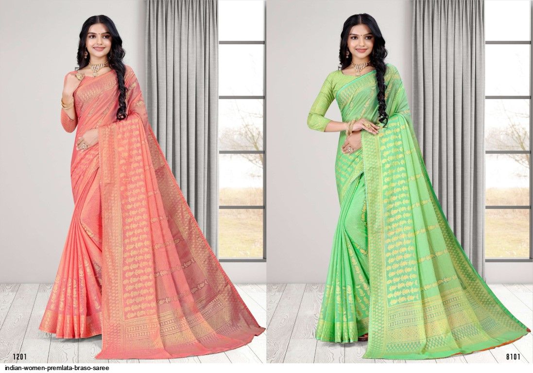 INDIAN WOMEN Premlata braso saree