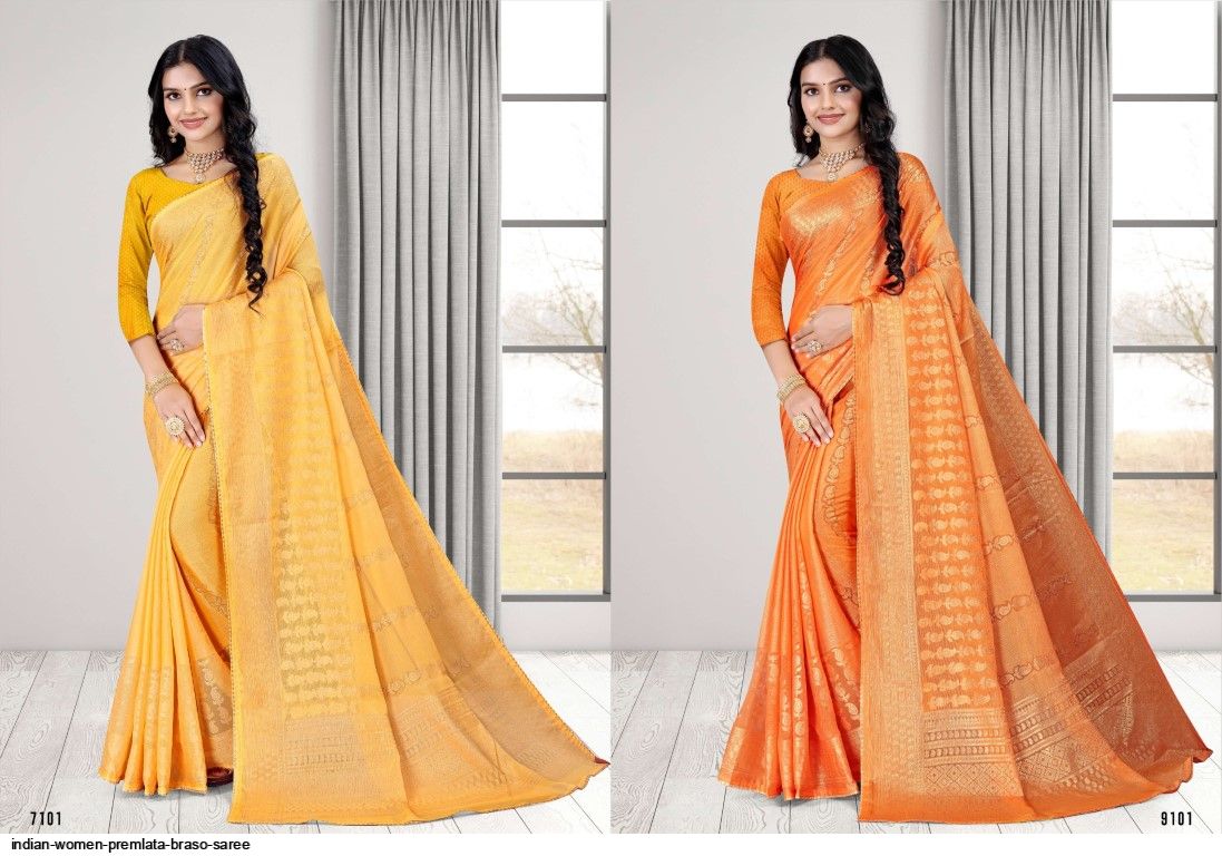 INDIAN WOMEN Premlata braso saree