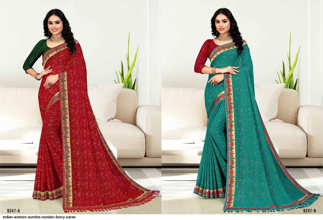 INDIAN WOMEN Sumitra Nandan fancy saree