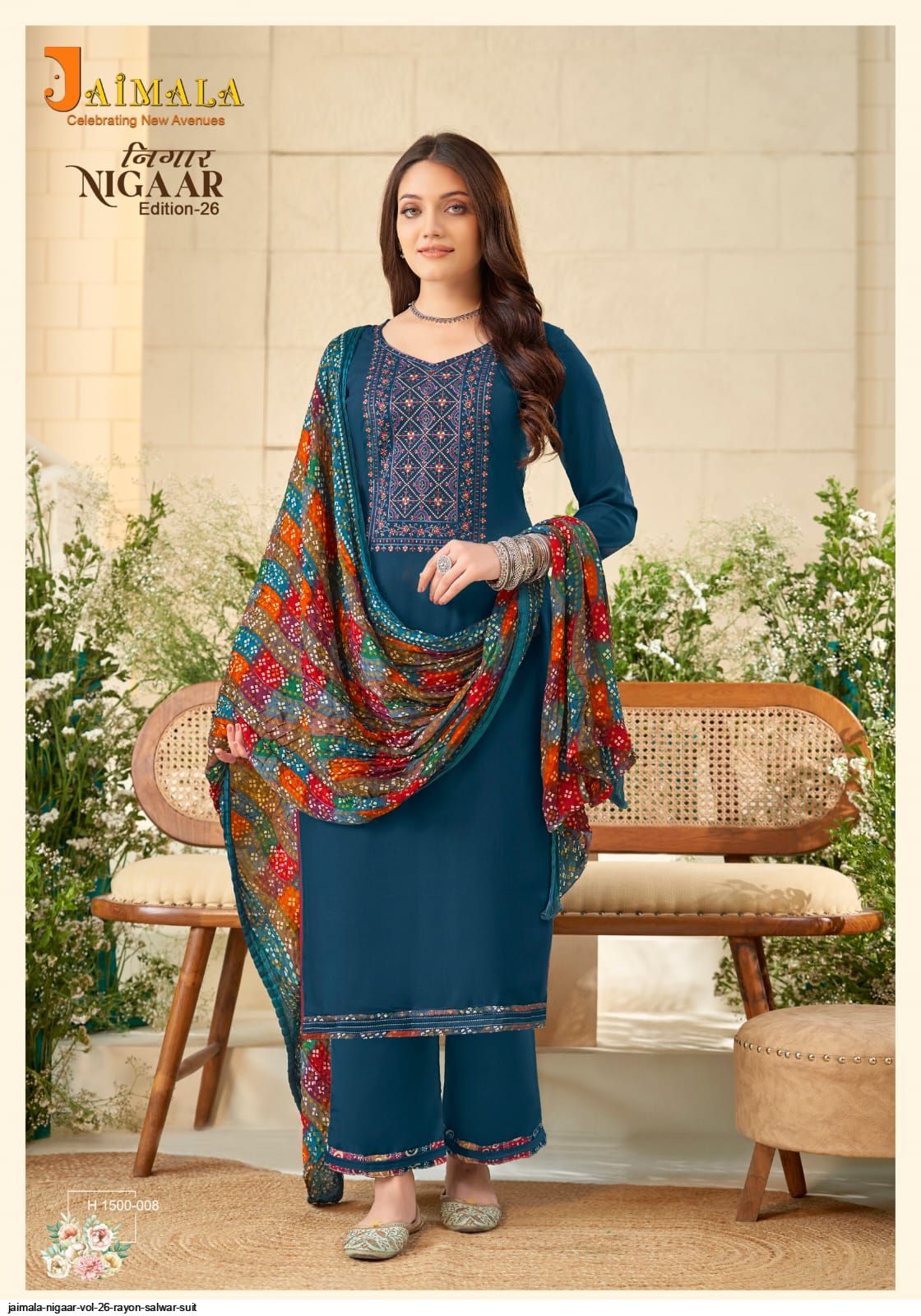 JAIMALA NIGAAR vol 26 Rayon salwar suit