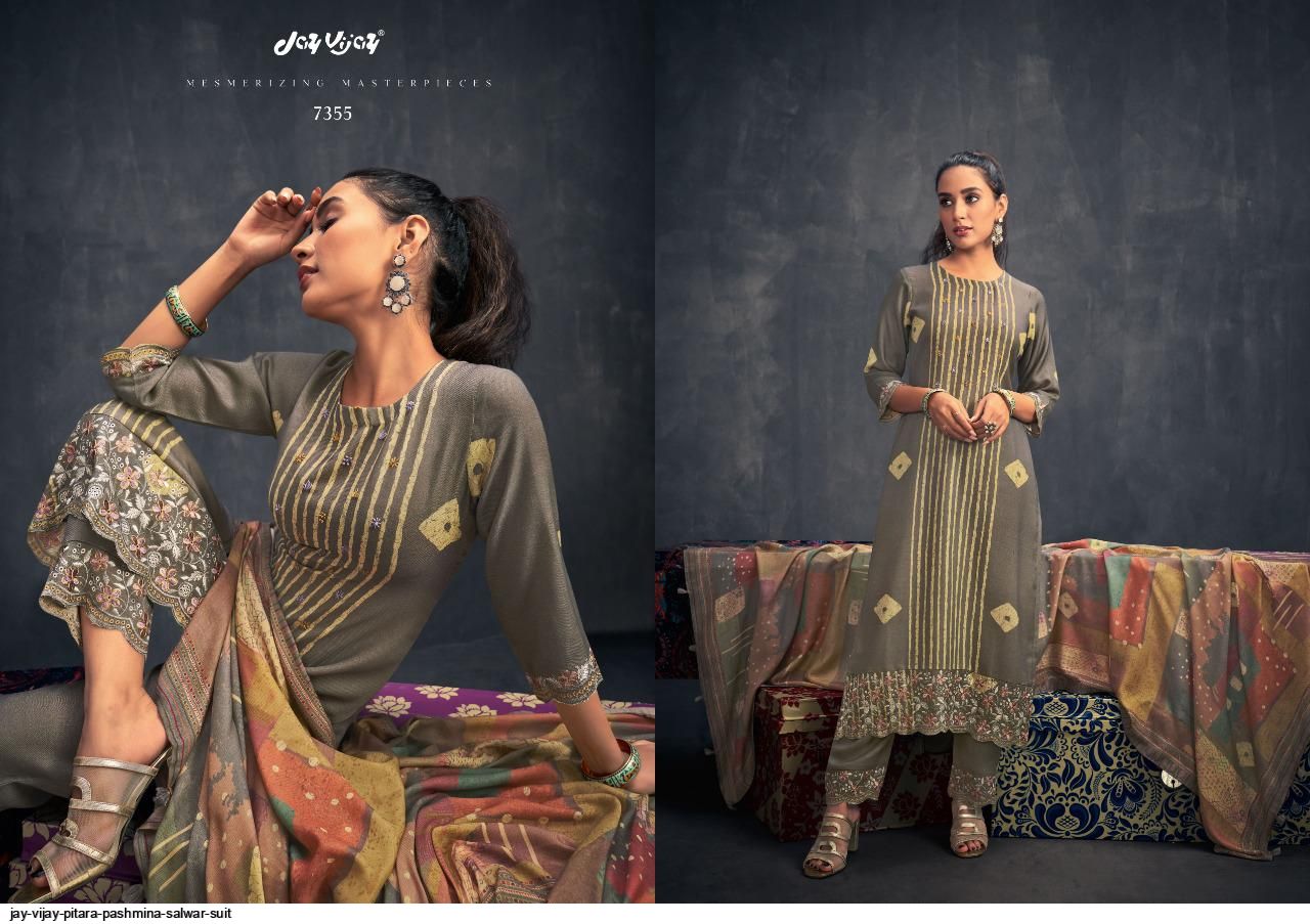 JAY VIJAY PITARA PASHMINA SALWAR SUIT