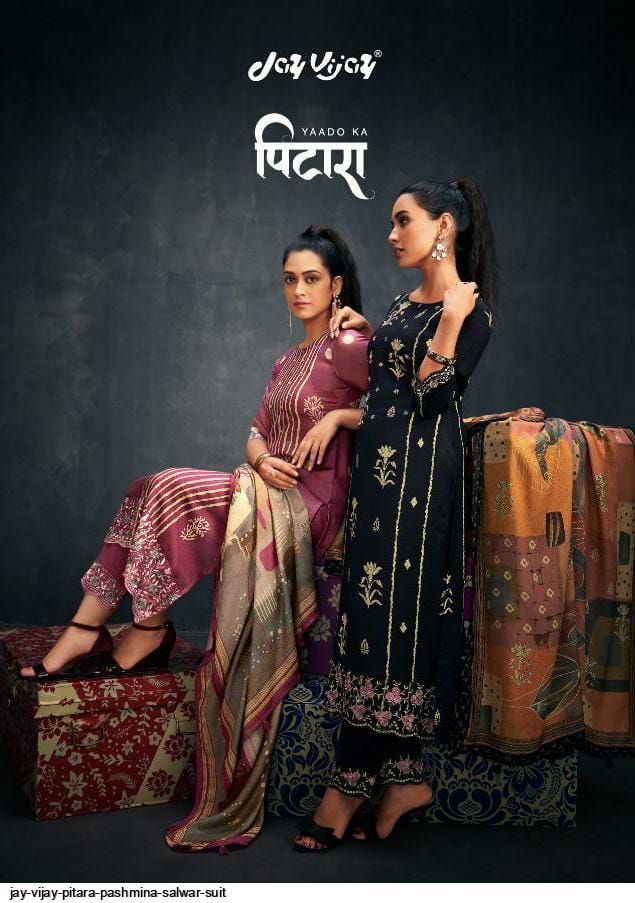 JAY VIJAY PITARA PASHMINA SALWAR SUIT