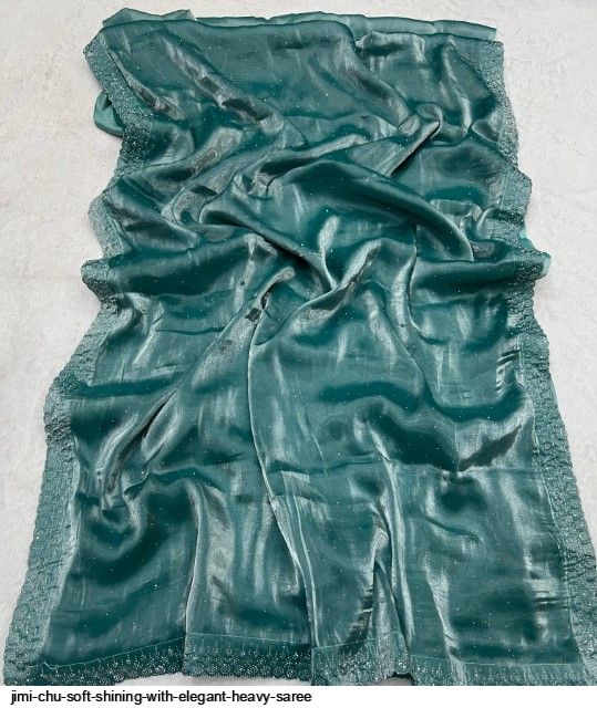 Jimi Chu SOFT SHINING With Elegant Heavy Saree