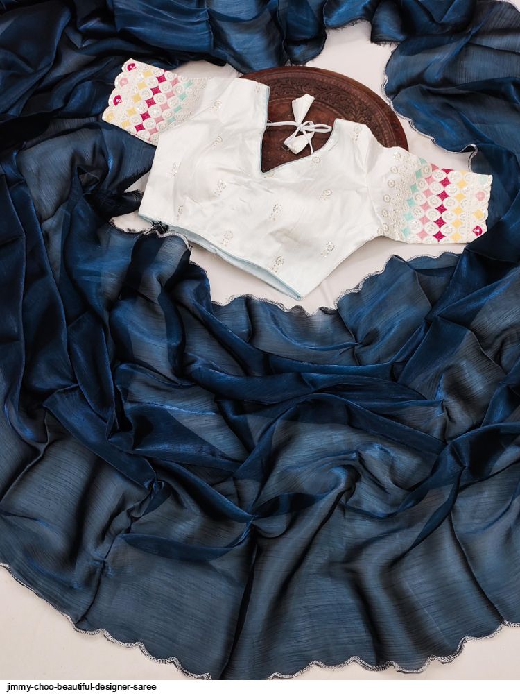 Jimmy choo beautiful designer saree