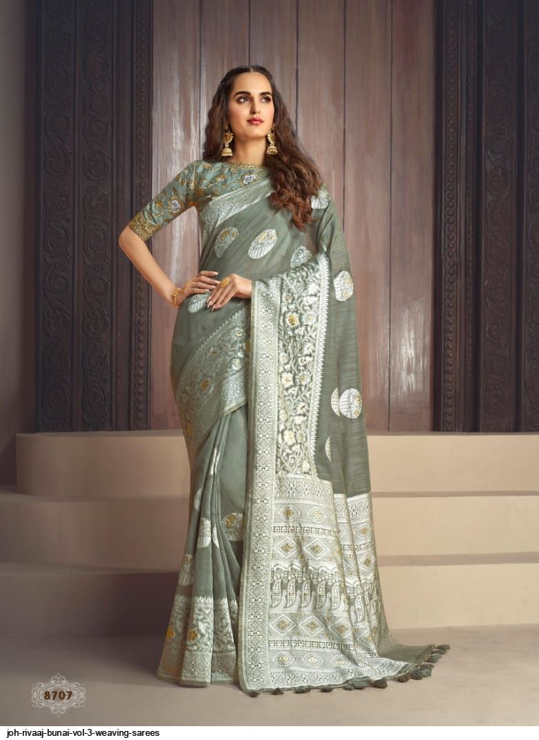 JOH RIVAAJ BUNAI VOL 3 WEAVING SAREES
