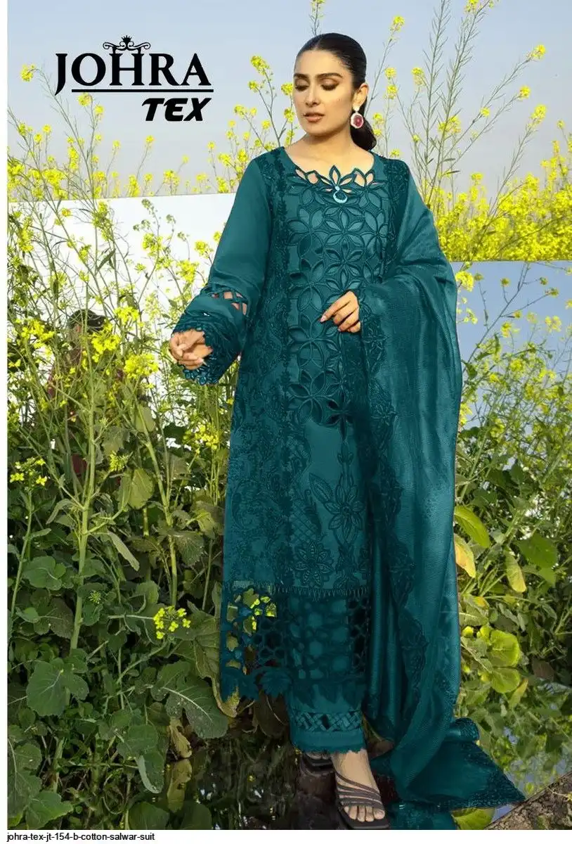 JOHRA TEX JT 154 B COTTON SALWAR SUIT