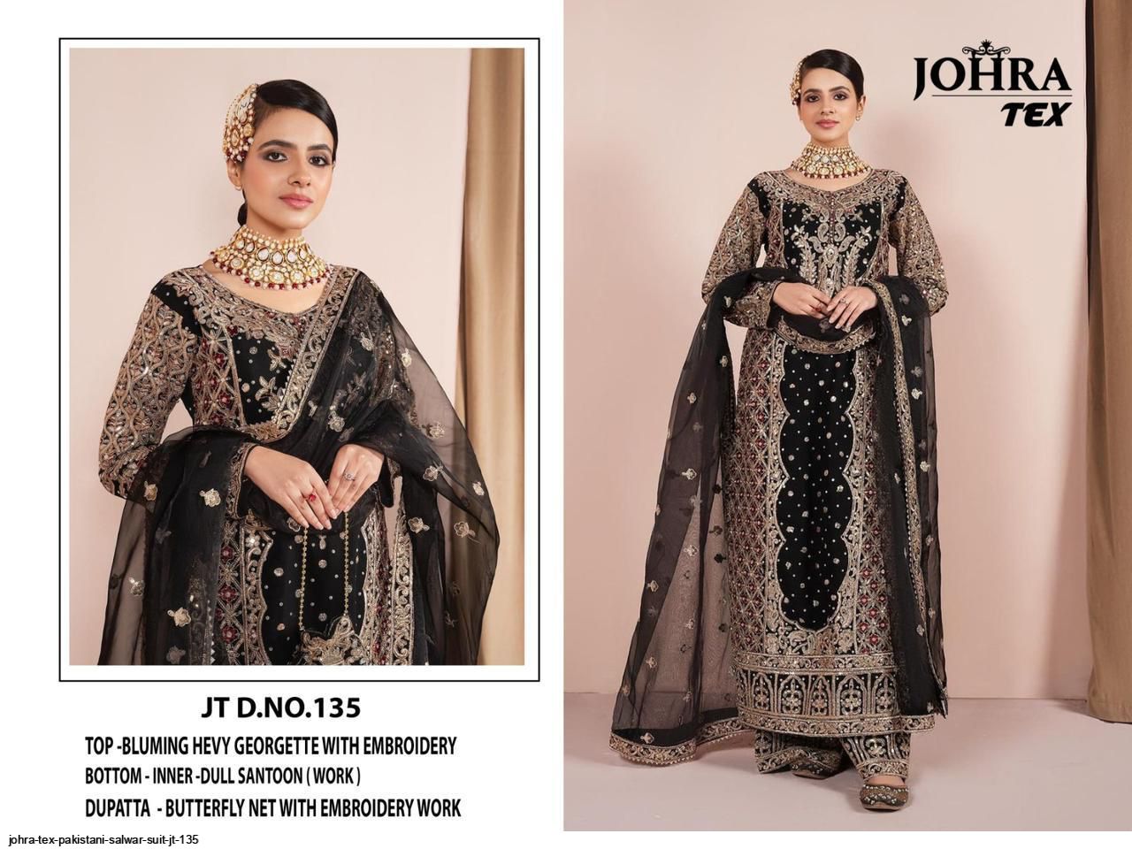 JOHRA TEX PAKISTANI SALWAR SUIT JT 135