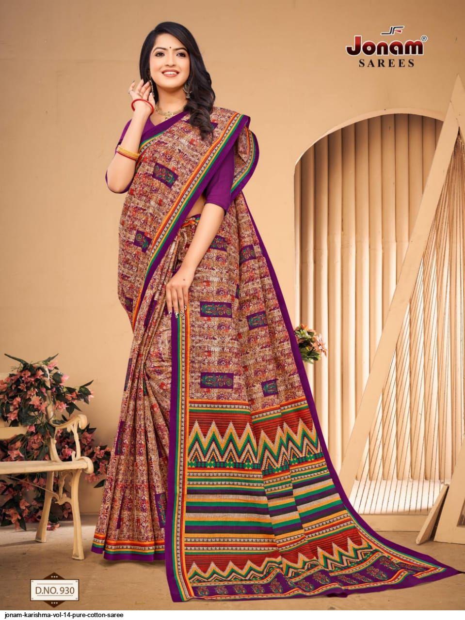 JONAM KARISHMA VOL 14 PURE COTTON SAREE