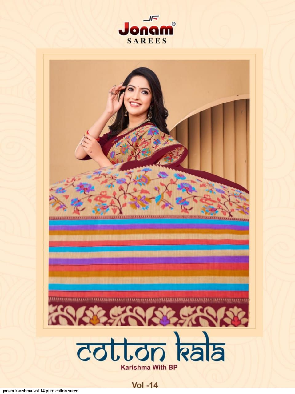 JONAM KARISHMA VOL 14 PURE COTTON SAREE