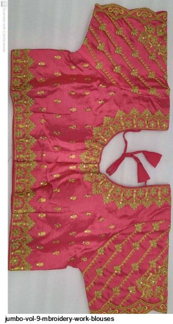 Jumbo vol 9 mbroidery Work Blouses