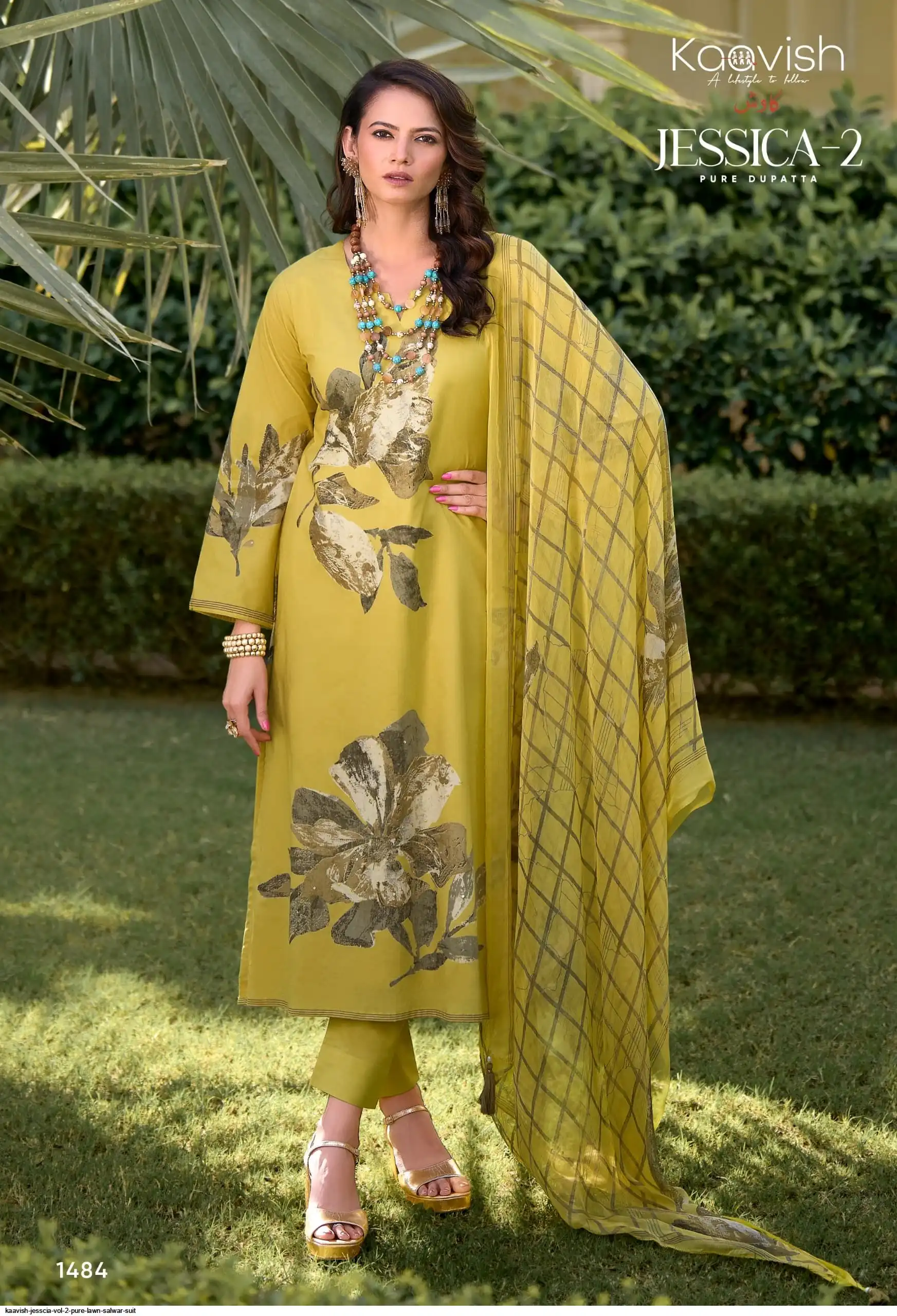 Kaavish JESSCIA VOL 2 Pure Lawn SALWAR SUIT
